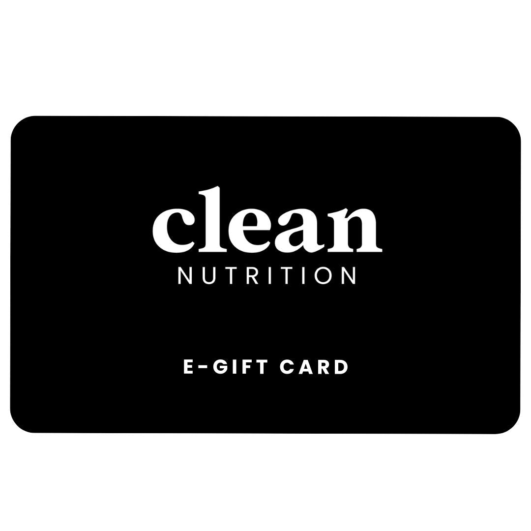 Clean Nutrition E-Gift Voucher